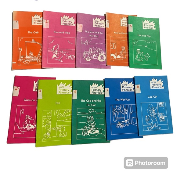 Toys | 1 Primary Phonics Books Phonic Storybooks For Kindergarten Thru ...